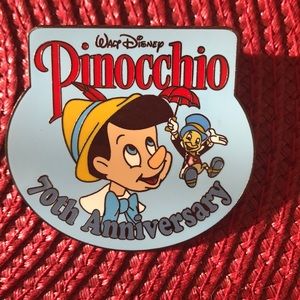 Disney | Other | Disney Jumbo Pinocchio Pin | Poshmark